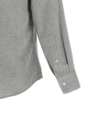 Brunello Cucinelli Cotton Shirt - Gray