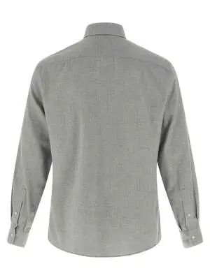 Brunello Cucinelli Cotton Shirt - Gray