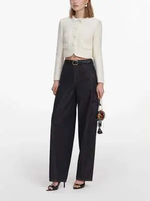 SELF-PORTRAIT Boucle Lace Collar Jacket