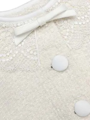 SELF-PORTRAIT Boucle Lace Collar Jacket