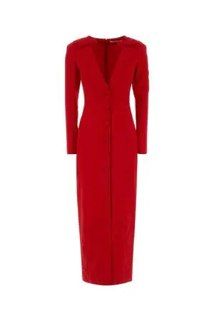 Alessandra Rich Cady Long Dress