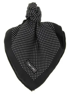 TOM FORD Silk Pocket Clutch Bag - Black