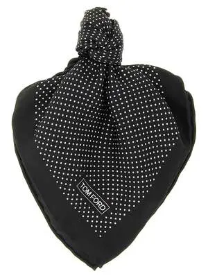 TOM FORD Silk Pocket Clutch Bag - Black