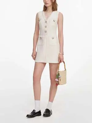 SELF-PORTRAIT Boucle Mini Dress