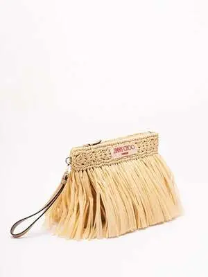 JIMMY CHOO Zipped Flat Pouch