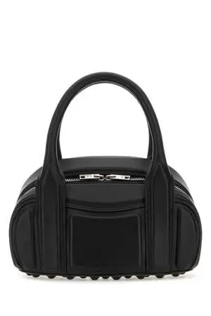 Alexander Wang Nappa Leather Roc Small Handbag - Black