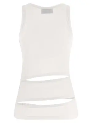Coperni Spiral' Tank Top - White