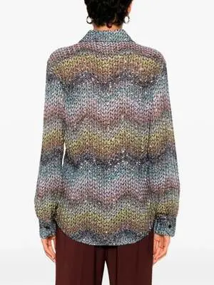 Missoni Caperdoni` Long Sleeve Shirt - Multicolor