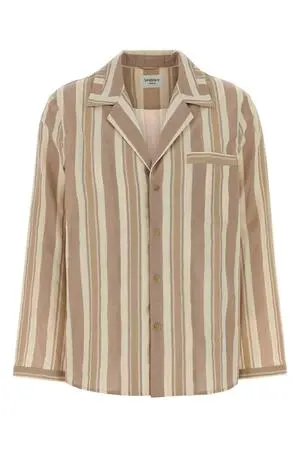 Saint Laurent Striped Cotton Shirt