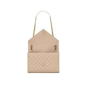 Saint Laurent Envelope Medium Bag - Cream