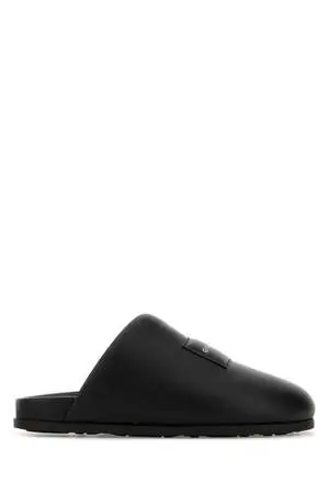 Givenchy Leather Slippers - Black