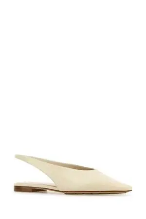 Bottega Veneta Sofia Ballerinas - White