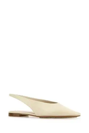 Bottega Veneta Sofia Ballerinas - White