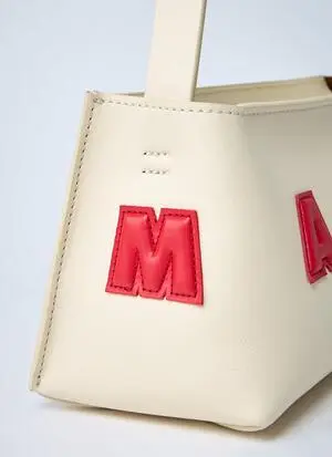 Marni Leather Baguette Museum Shoulder Bag