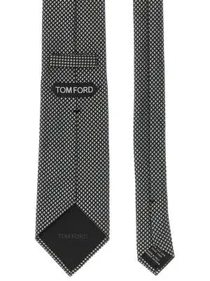 TOM FORD Silk Tie - Gray