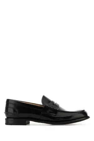 Church's Leather Pembley Loafers - Black