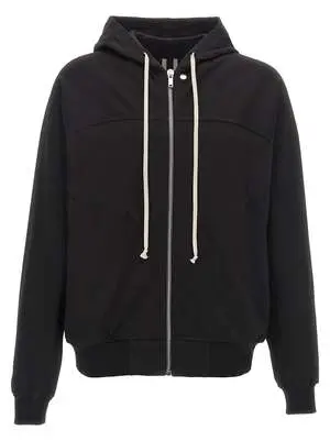 Rick Owens Windbreaker' Hoodie - Black