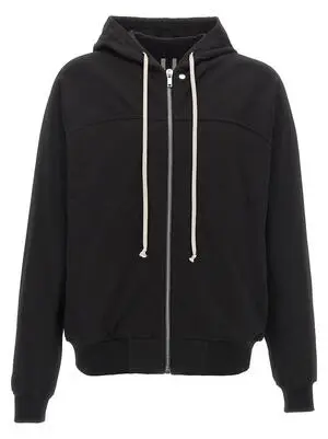 Rick Owens Windbreaker' Hoodie - Black