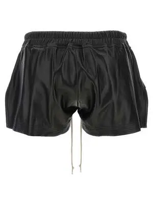Rick Owens Leather Fog Boxers Shorts
