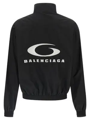 Balenciaga Cotton Blend Bomber Jacket