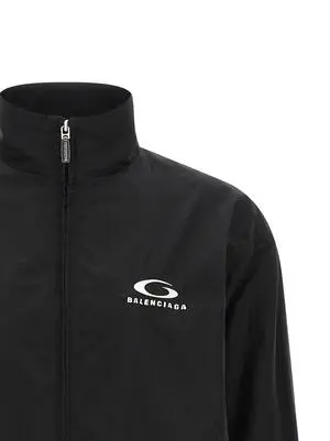 Balenciaga Cotton Blend Bomber Jacket