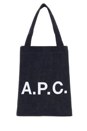A.p.c. Demi Small Lou Shopping Bag - Blue