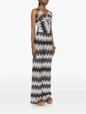 Missoni Patterned Viscose Pants - Multicolor