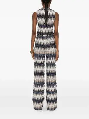 Missoni Patterned Viscose Pants - Multicolor