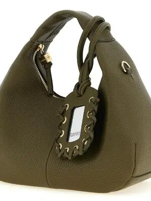 GANNI Mini Hobo' Handbag - Green