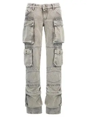 Attico Essie' Jeans - Gray
