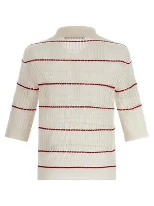 Max Mara Mstgallo' Polo Shirt - White