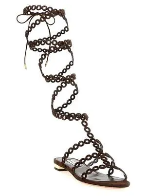 AQUAZZURA Infinity Chain Gladiator' Sandals