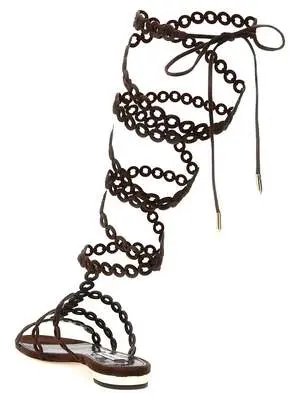AQUAZZURA Infinity Chain Gladiator' Sandals