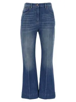 Valentino Garavani Flared Jeans - Blue