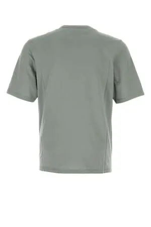 Saint Laurent Sage Cotton T-shirt - Green