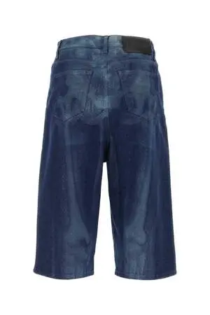 Off-White Denim Bermuda Shorts