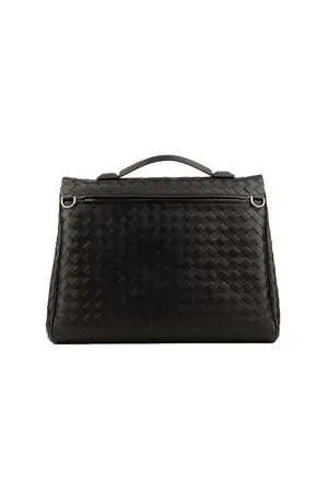 Bottega Veneta Woven Leather Briefcase