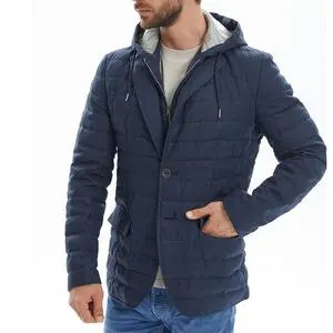 Herno Linen Quilted Jacket