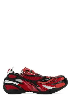 Balenciaga Two-tone Fabric Soleless Sneakers - Multicolor