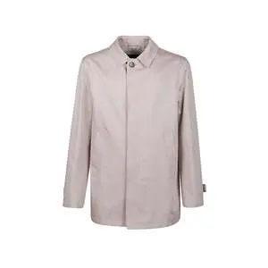 Herno Single-breasted Coat - Pink
