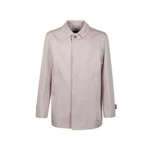 Herno Single-breasted Coat - Pink