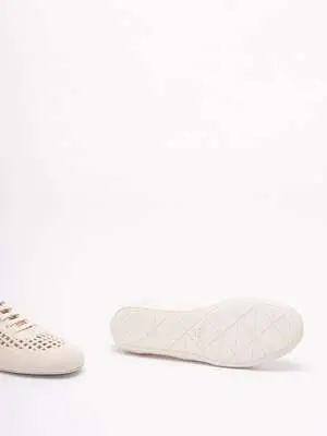 Prada Cotton Crochet Sneakers - Multicolor