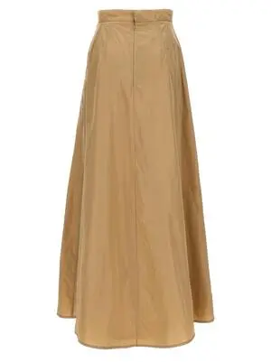 JIL SANDER Long Flared Skirt