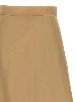 JIL SANDER Long Flared Skirt