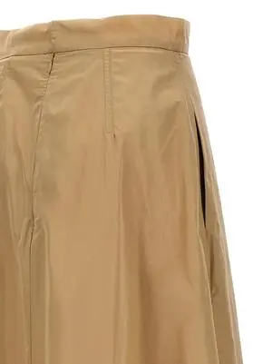 JIL SANDER Long Flared Skirt