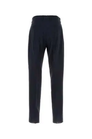 Fendi Navy Twill Pant - Blue