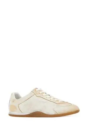 Gucci Leather Shift Sneakers - White