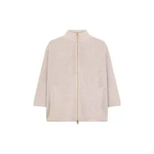 Herno Oversized Knitted Cardigan - Cream