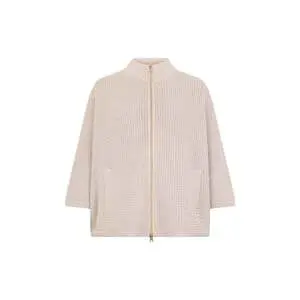 Herno Oversized Knitted Cardigan - Cream