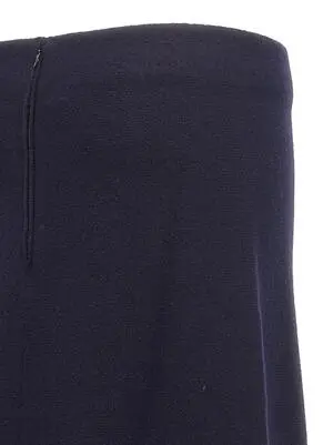 JIL SANDER Long Wool Skirt